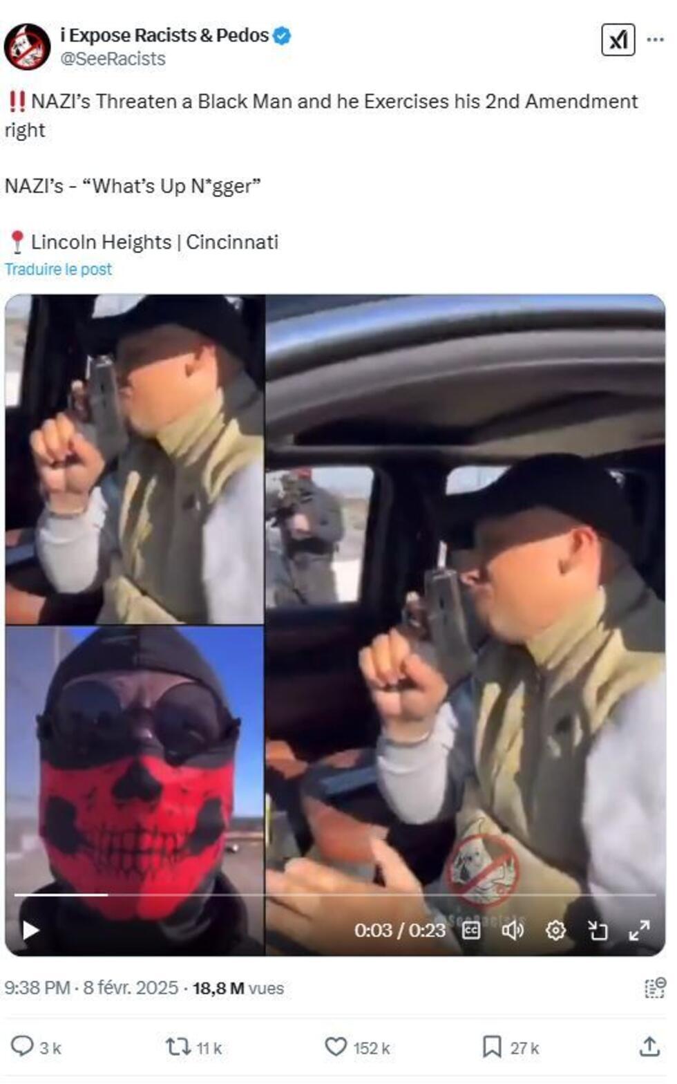 ‘They were shouting the N-word’: Resident of Black suburb in Ohio faces ...