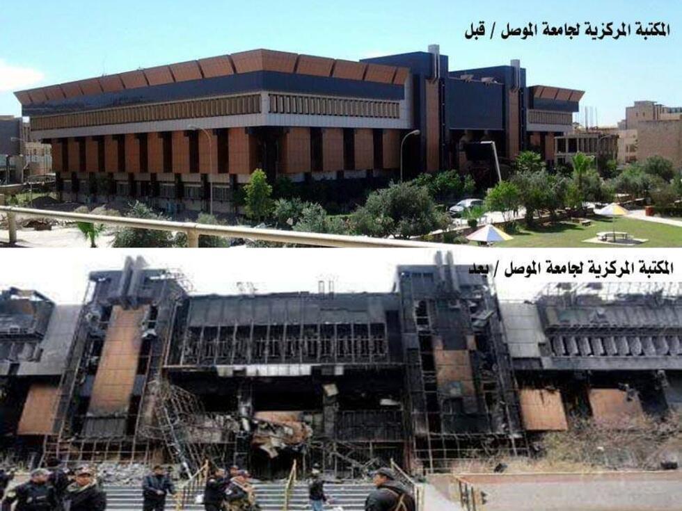 Students and professors rebuild Mosul University, even under rocket fire