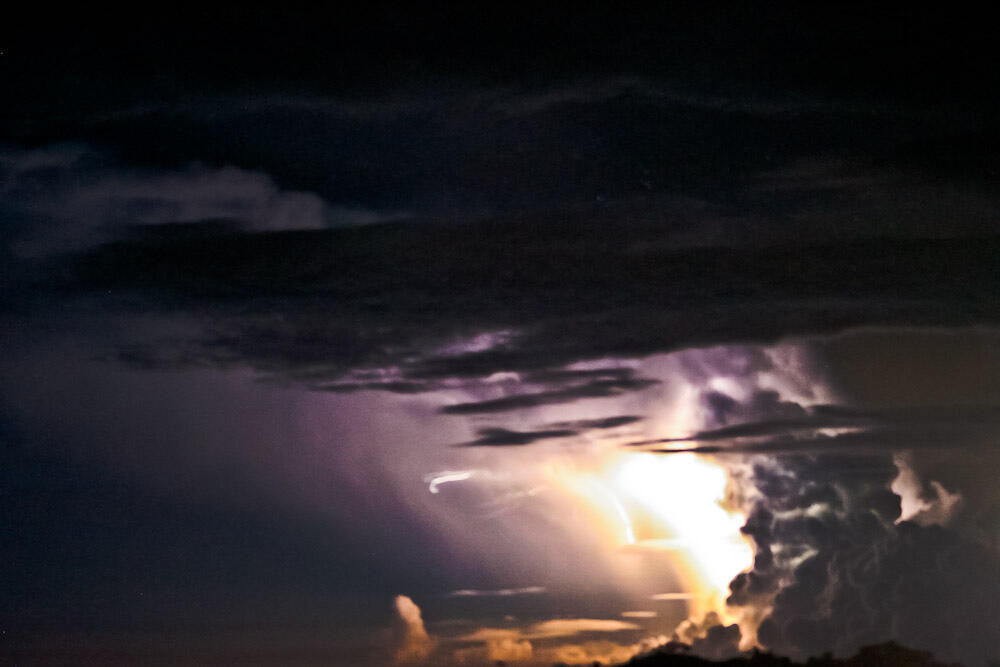 Climate change threatens unique tropical lightning storm