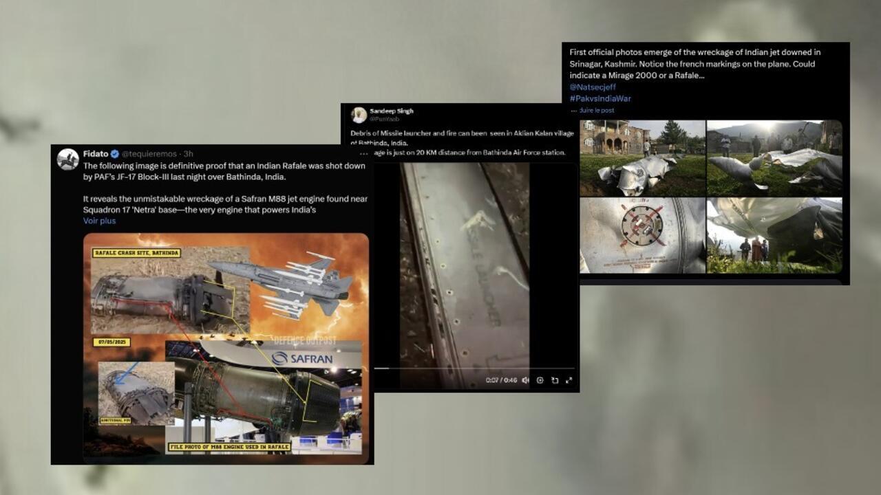 Did Pakistan shoot down three Indian Rafale jets in Kashmir clashes?